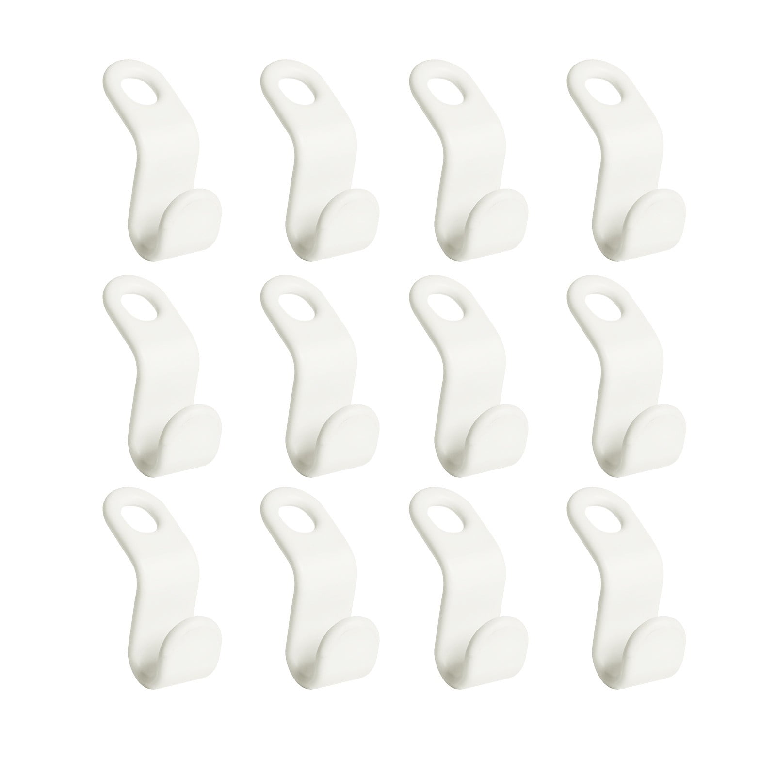Clothes Hanger Connector Hooks Connector Hooks 12 PCS Hanger Extenders ...