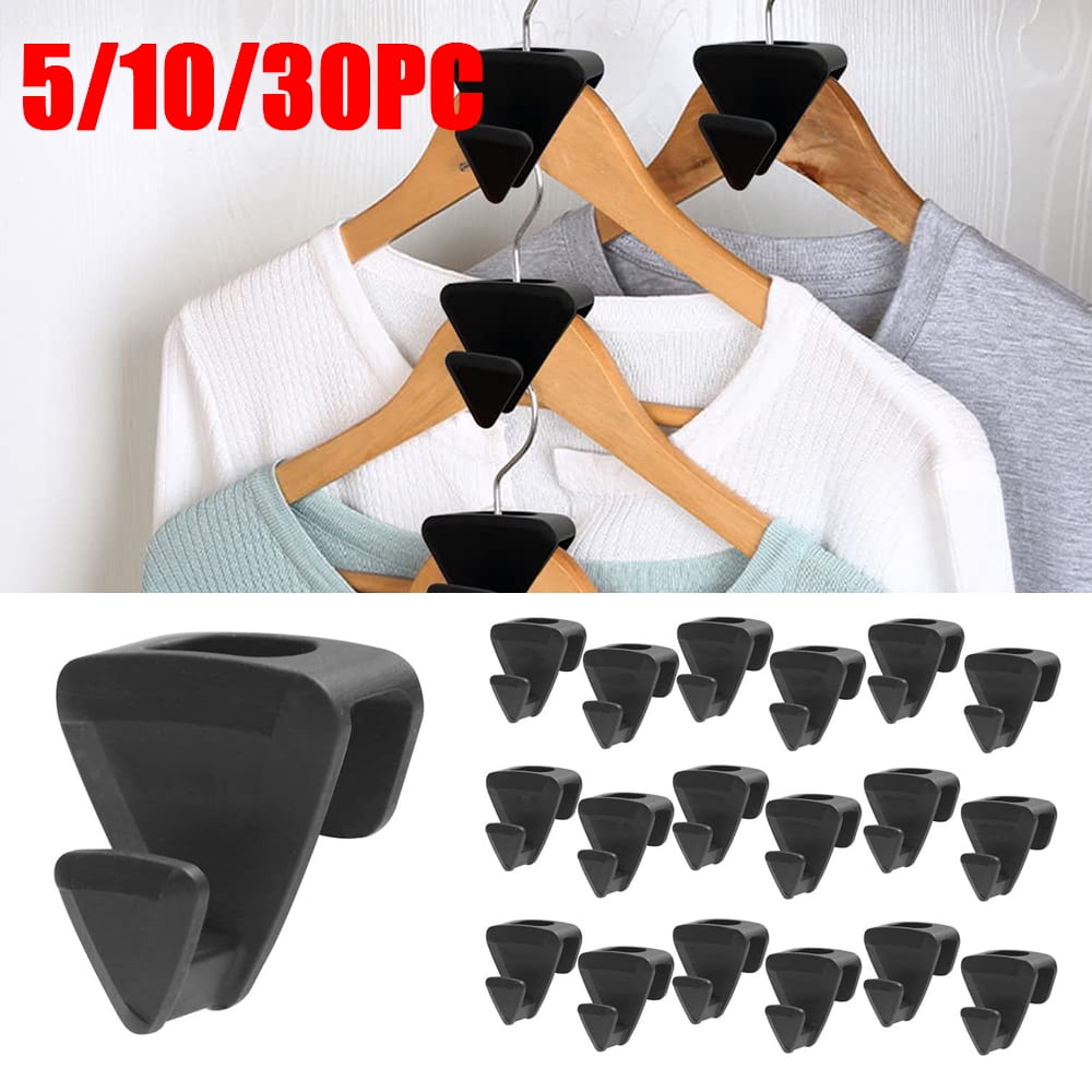 Clothes Hanger Connector Hooks, 30 Pcs Hanger Hooks, Hanger Extender ...