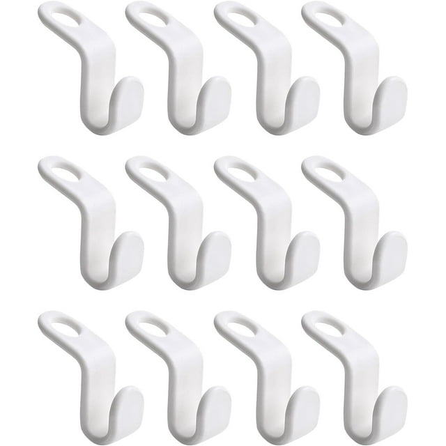 Clothes Hanger Connector Hooks, 6/12PCS Multi-Level Closet Hanger ...