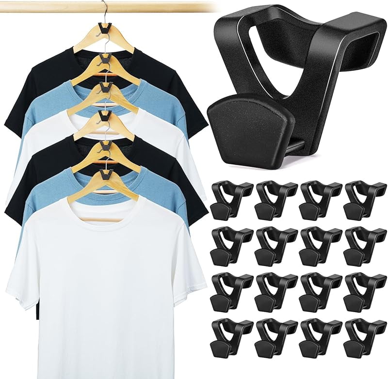 Clothes Hanger Connector Hooks 60 Pack, Closet Storage and Organization ...