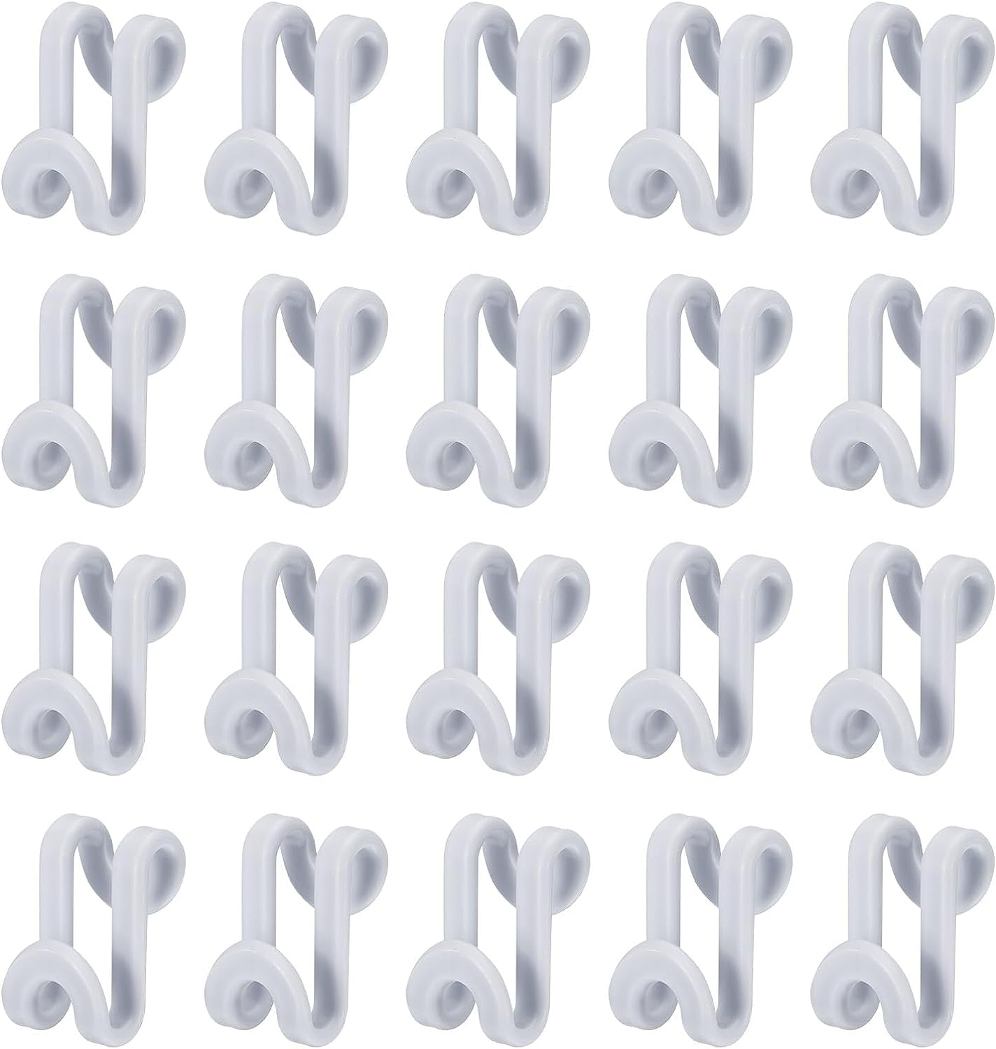 Clothes Hanger Connector Hooks, 60Pcs - ABS Hanger Hooks, Hanger ...