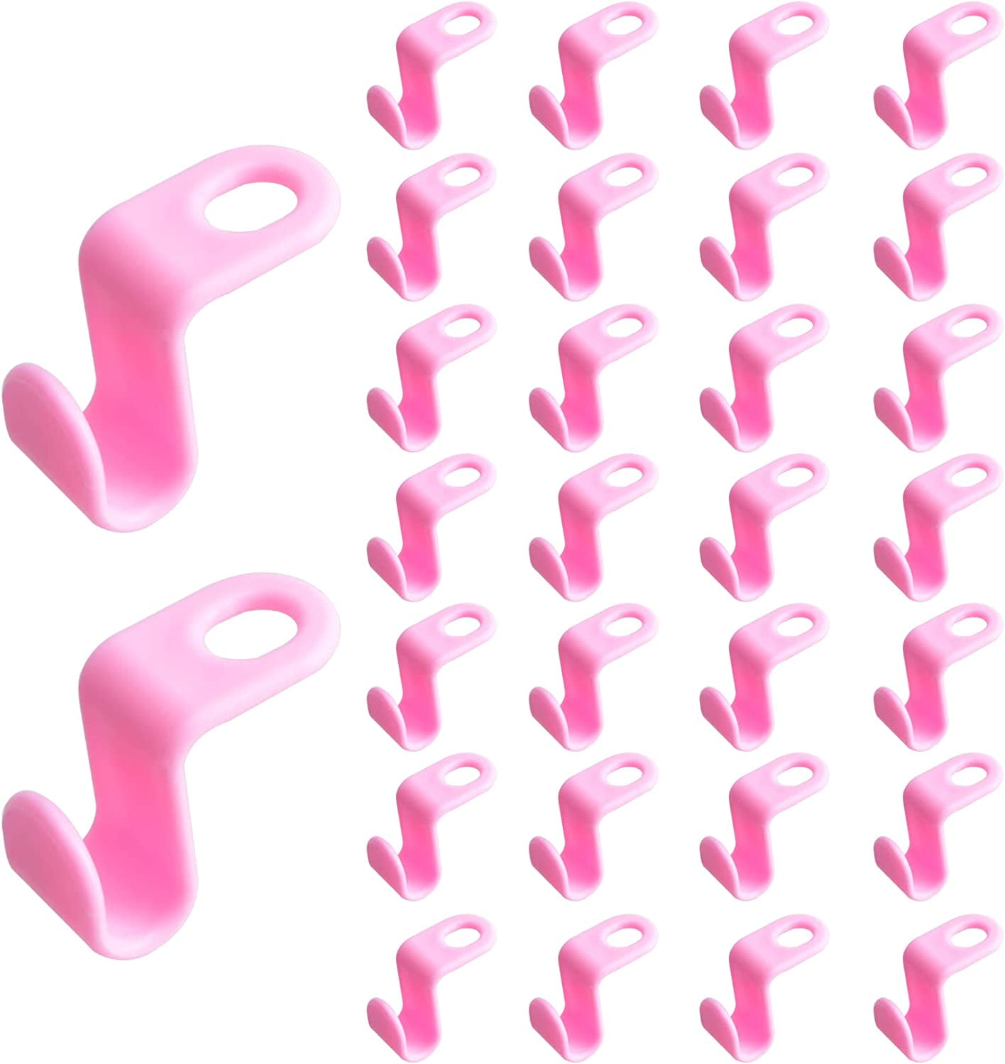 Clothes Hanger Connector Hooks, Cascading Hanger Hooks Extender Clips ...