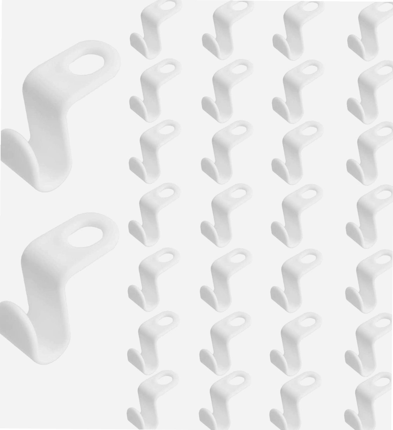 Clothes Hanger Connector Hooks,Durable Plastic Outfit Hanger Load 20 ...
