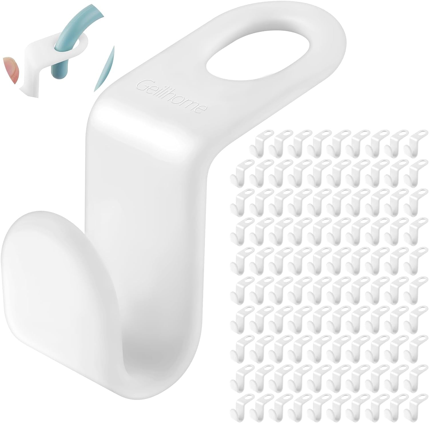 Clothes Hanger Connector Hooks, Extra Size Hanger Connector Hooks for ...