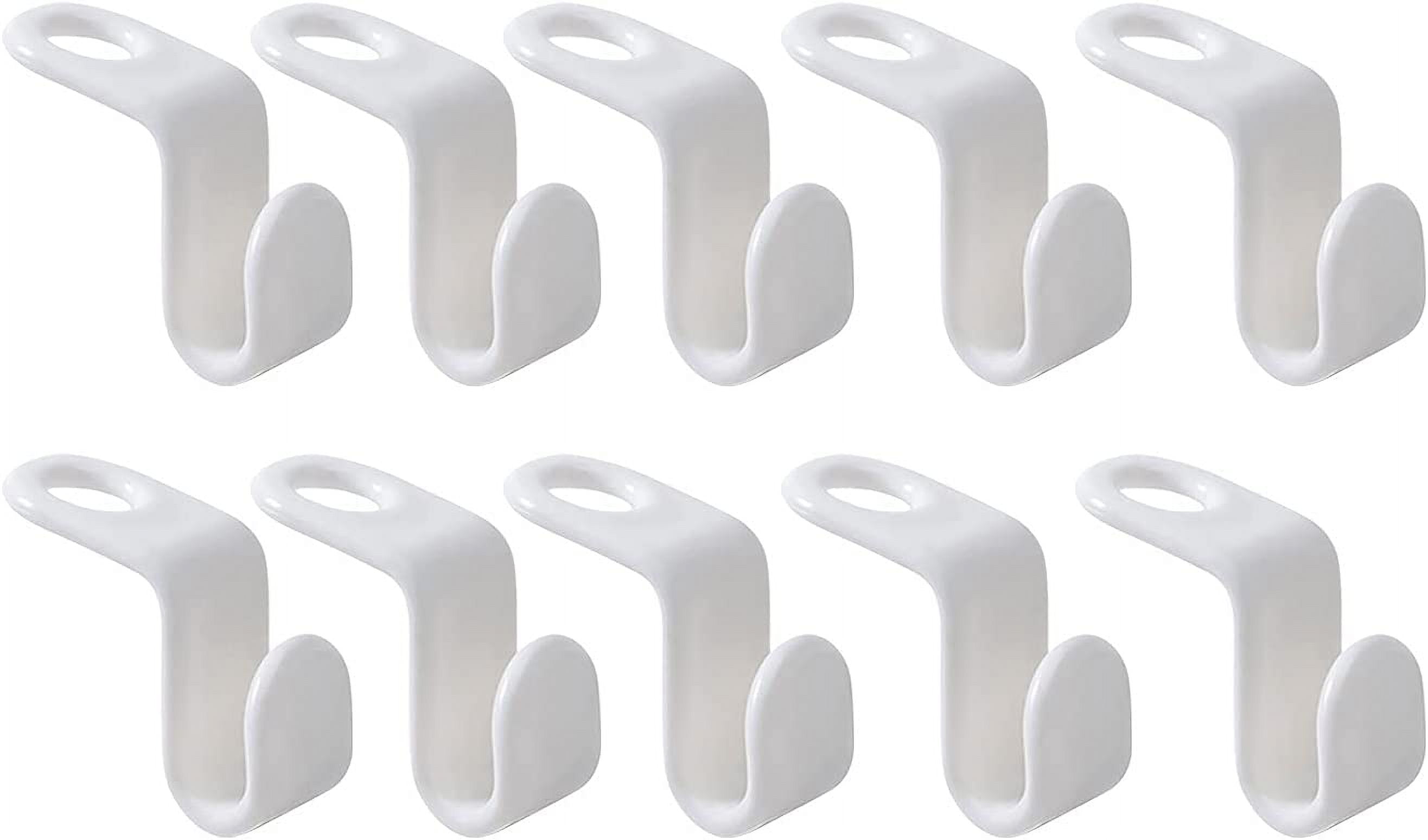 Clothes Hanger Connector Hooks for Home,Small Plastic Stackable Link ...