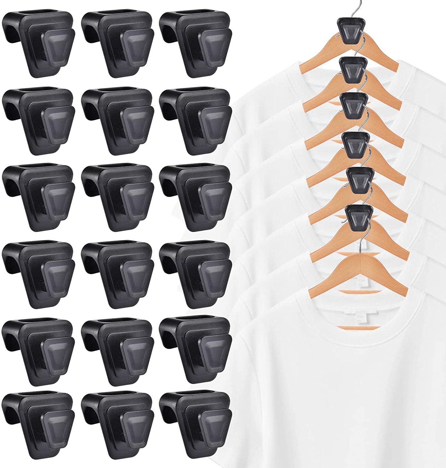 Clothes Hanger Connector Hooks, Clothes Hanger Connector Hooks | Space ...