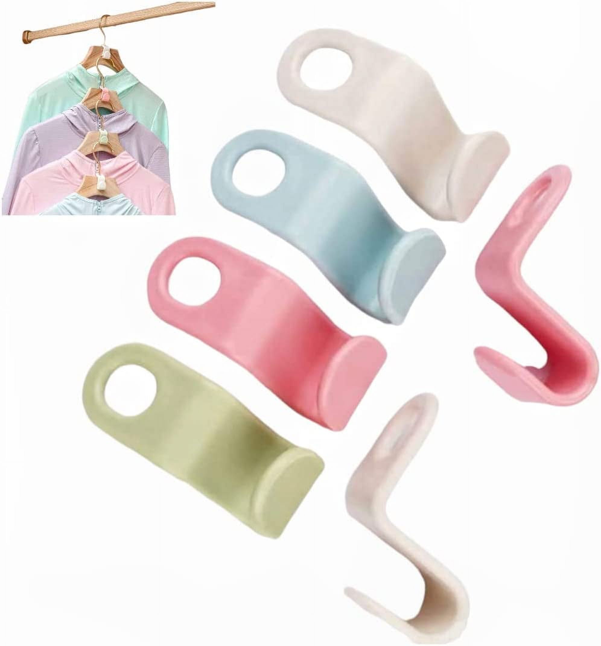 Clothes Hanger Connector Hooks | Space Saving Hanger Connector Hooks ...
