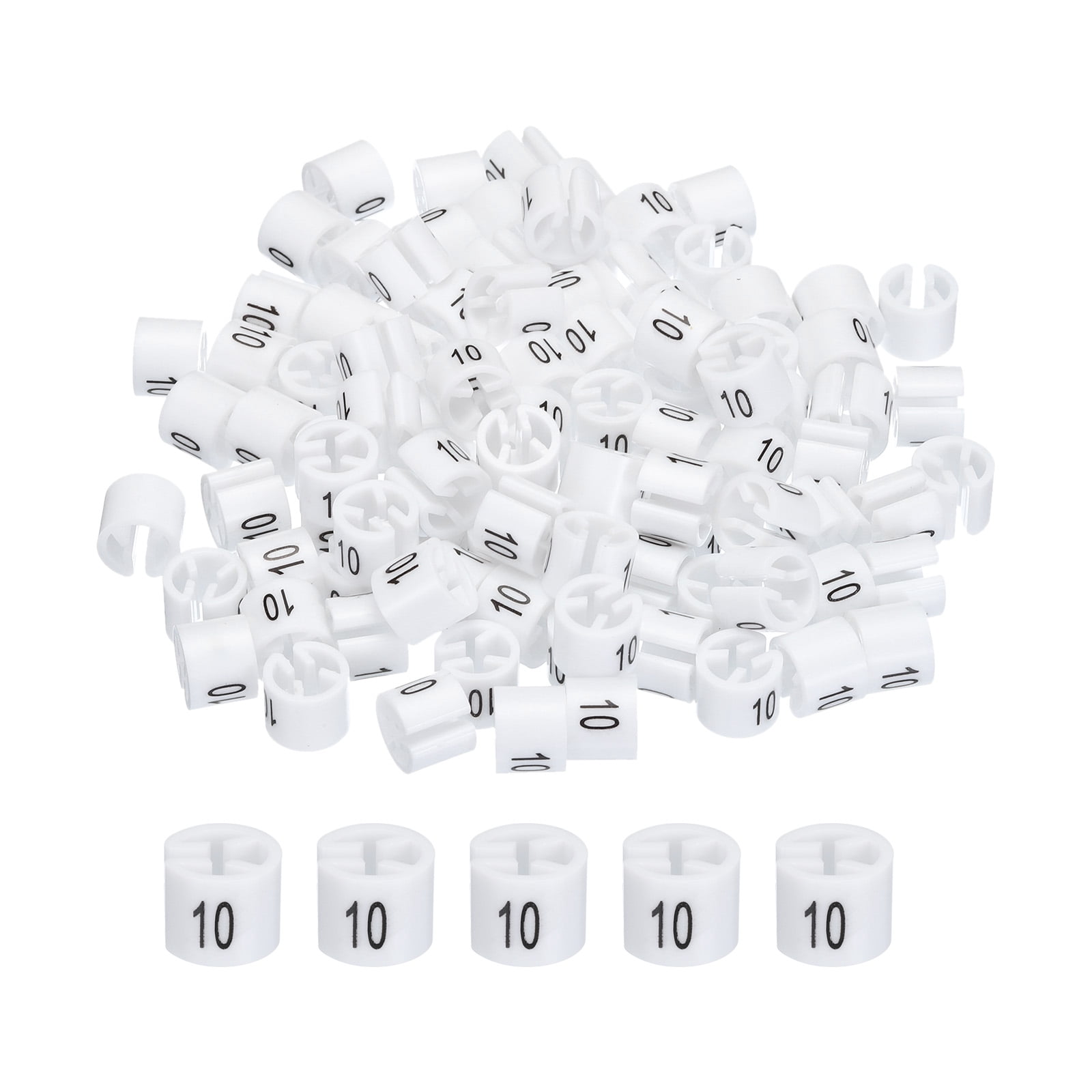 Clothes Hanger Marker Colored Hanger Sizer Garment Markers Tag (Number ...