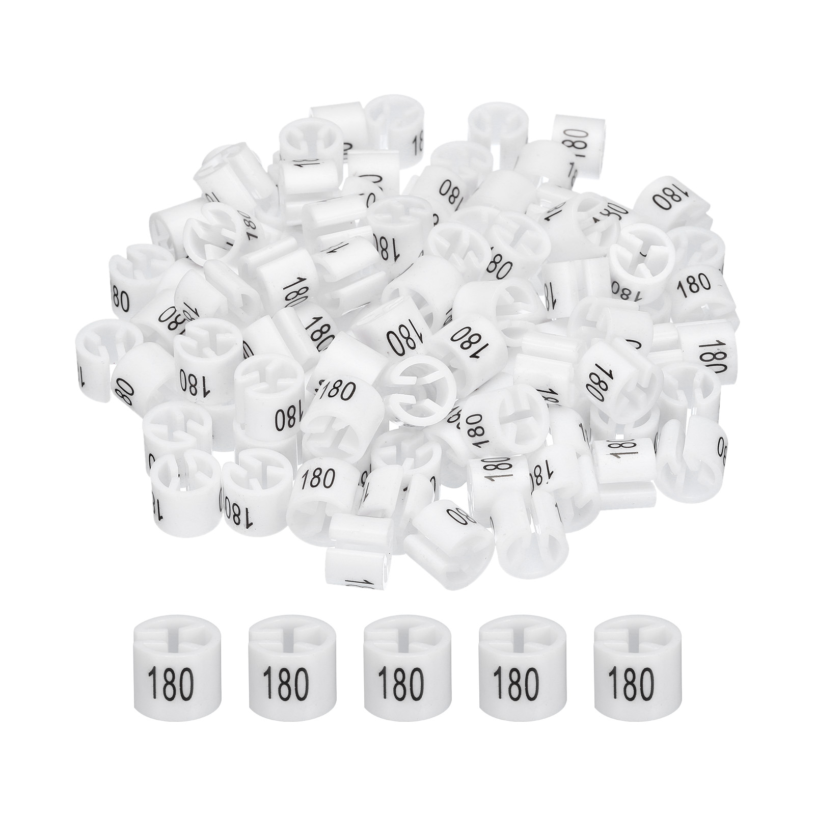 Clothes Hanger Marker Colored Hanger Sizer Garment Markers Tag (Number ...