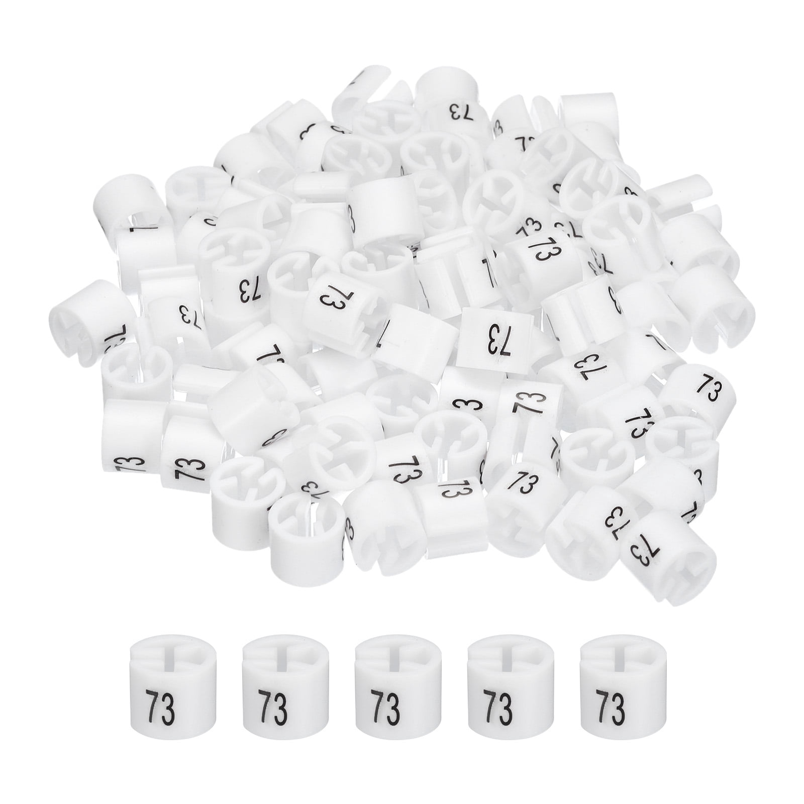 Clothes Hanger Marker Colored Hanger Sizer Garment Markers Tag (Number ...