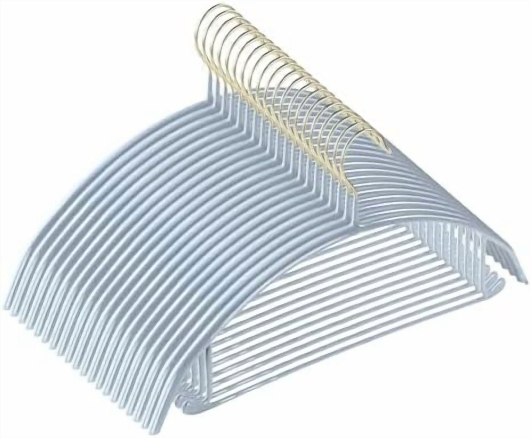 Clothes Hangers 20 Pack, Non Slip Hangers Sweater Hanger No Shoulder ...