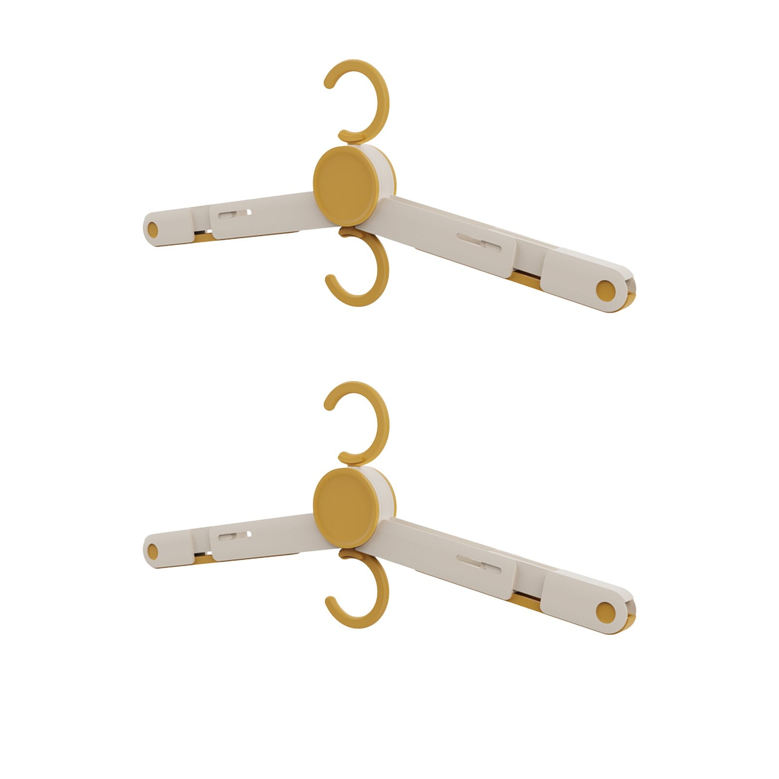 Clothes Hangers Compact And Portable Travel Folding Clothes Hanger With ...