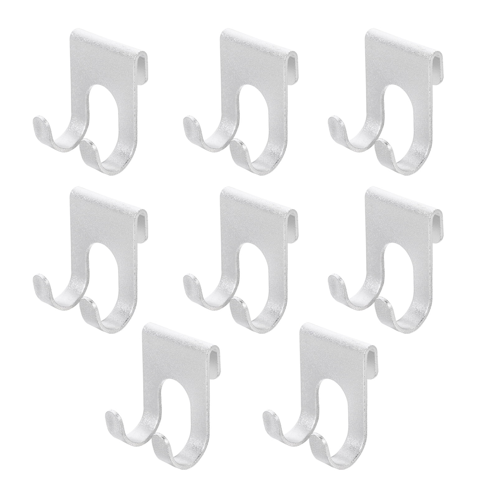 Clothes Hook Aluminum Wall Storage Hanger Adhesive Hooks Stick on Plug ...