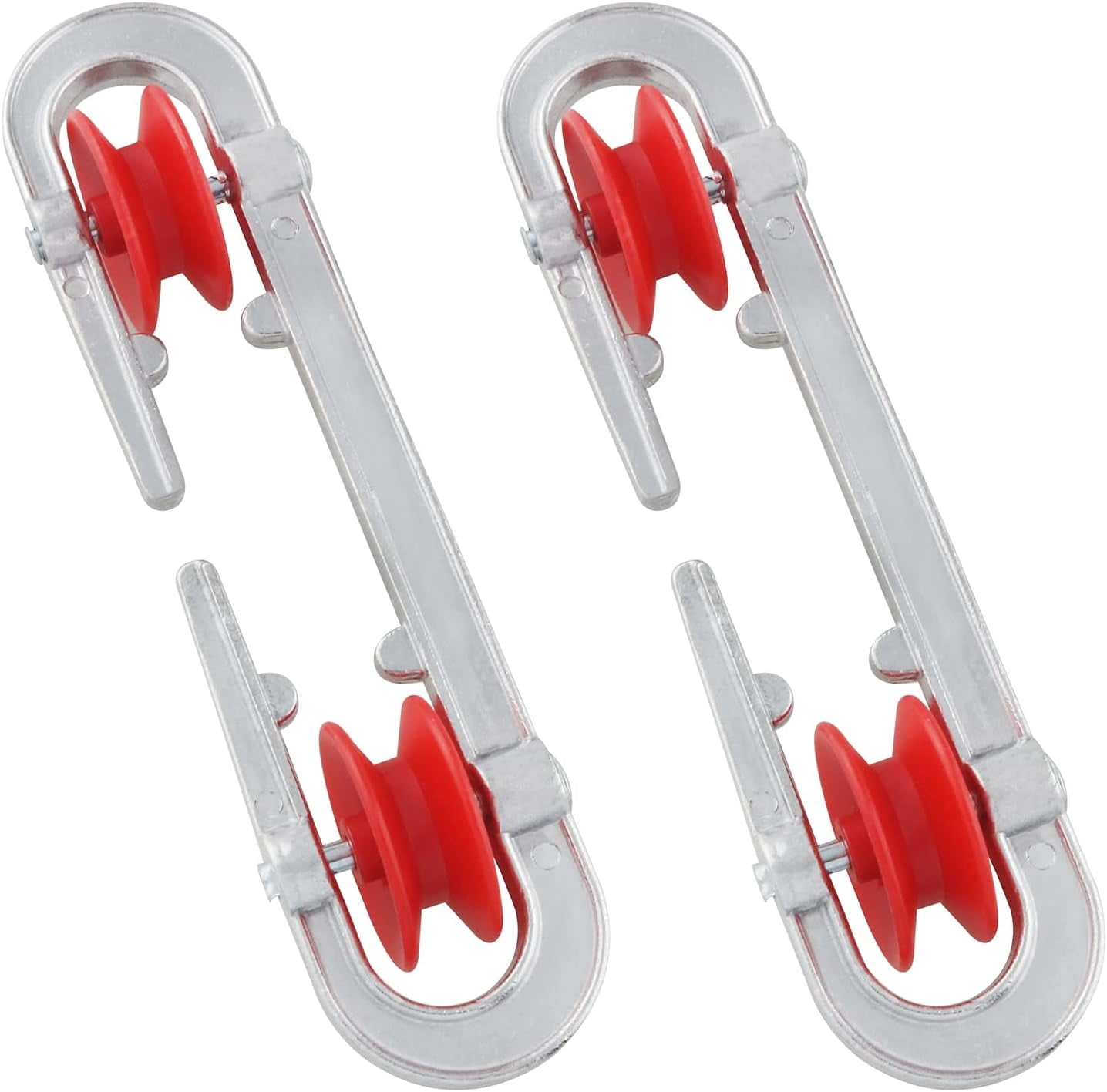 Clothes Line Separator 2PCS Silver Plastic Aluminum Clothes Line ...