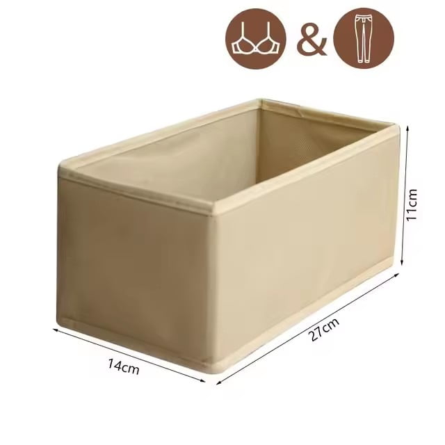 Clothes Organizer Storage Box Underwear Bra Socks Cabinet Drawer ...