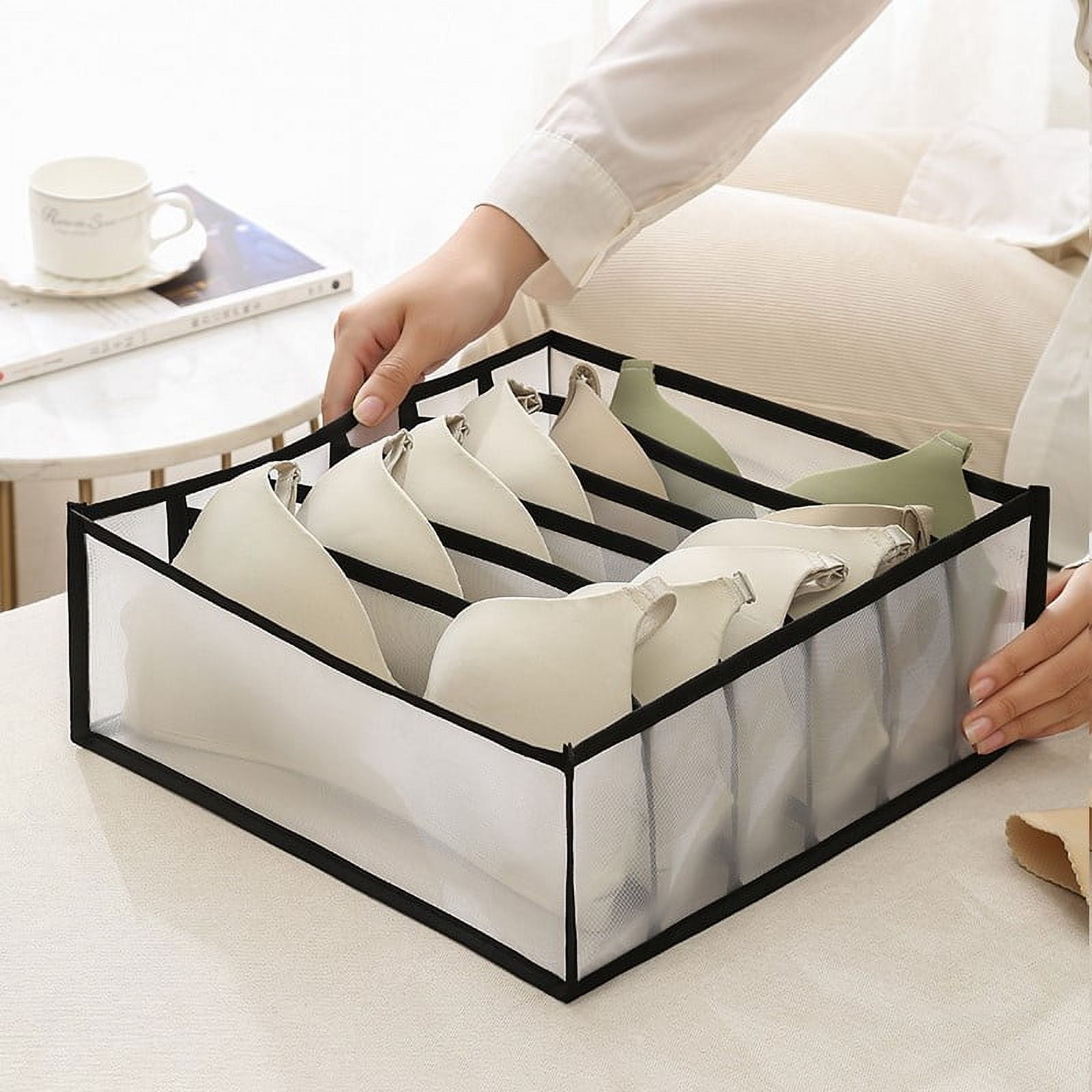 Clothes Organizer Trousers Clothing Jeans Storage Box Wardrobe Closet ...