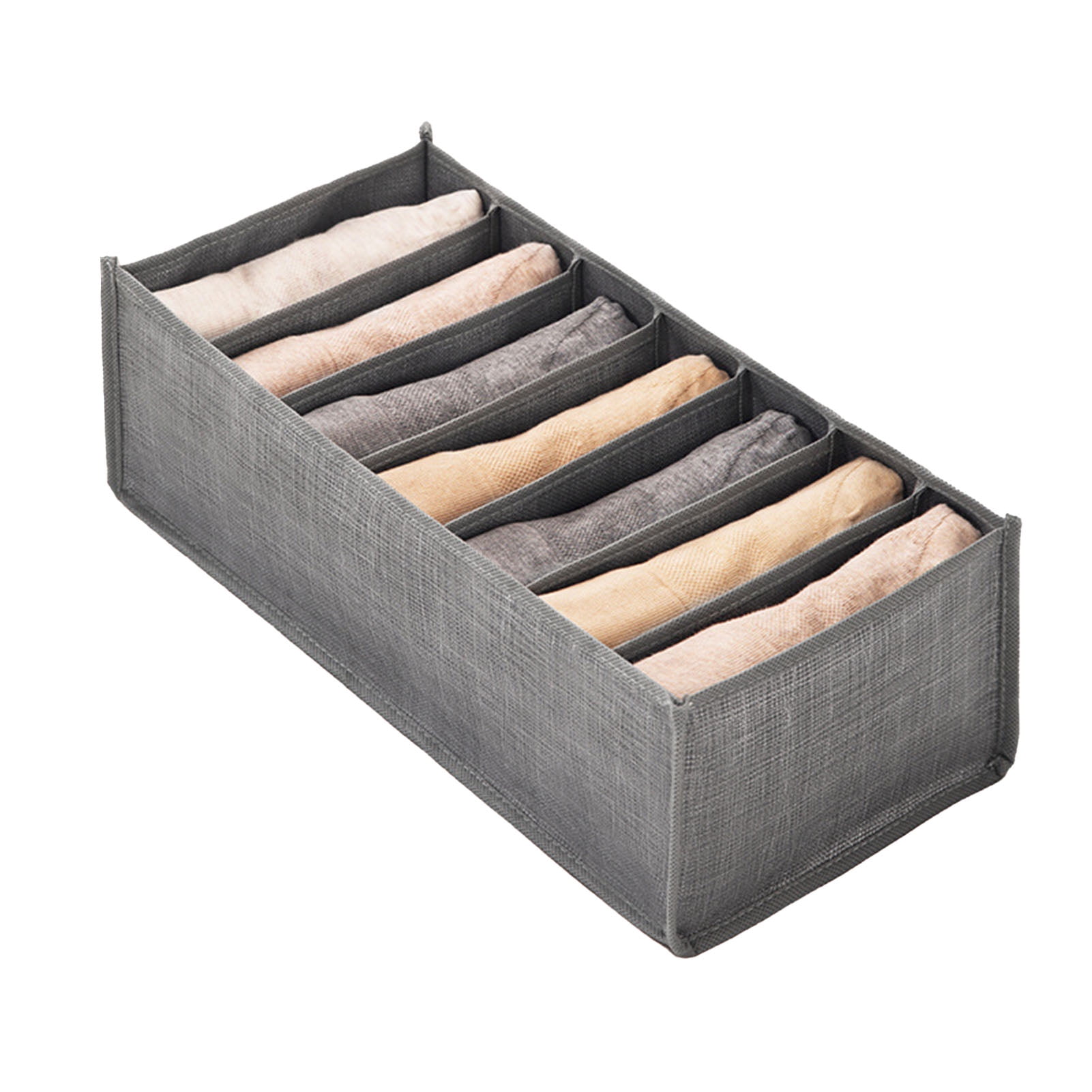 Clothes Organizers 7 Grids for Pants, Jeans, Sweater, T-shirt, Thin ...