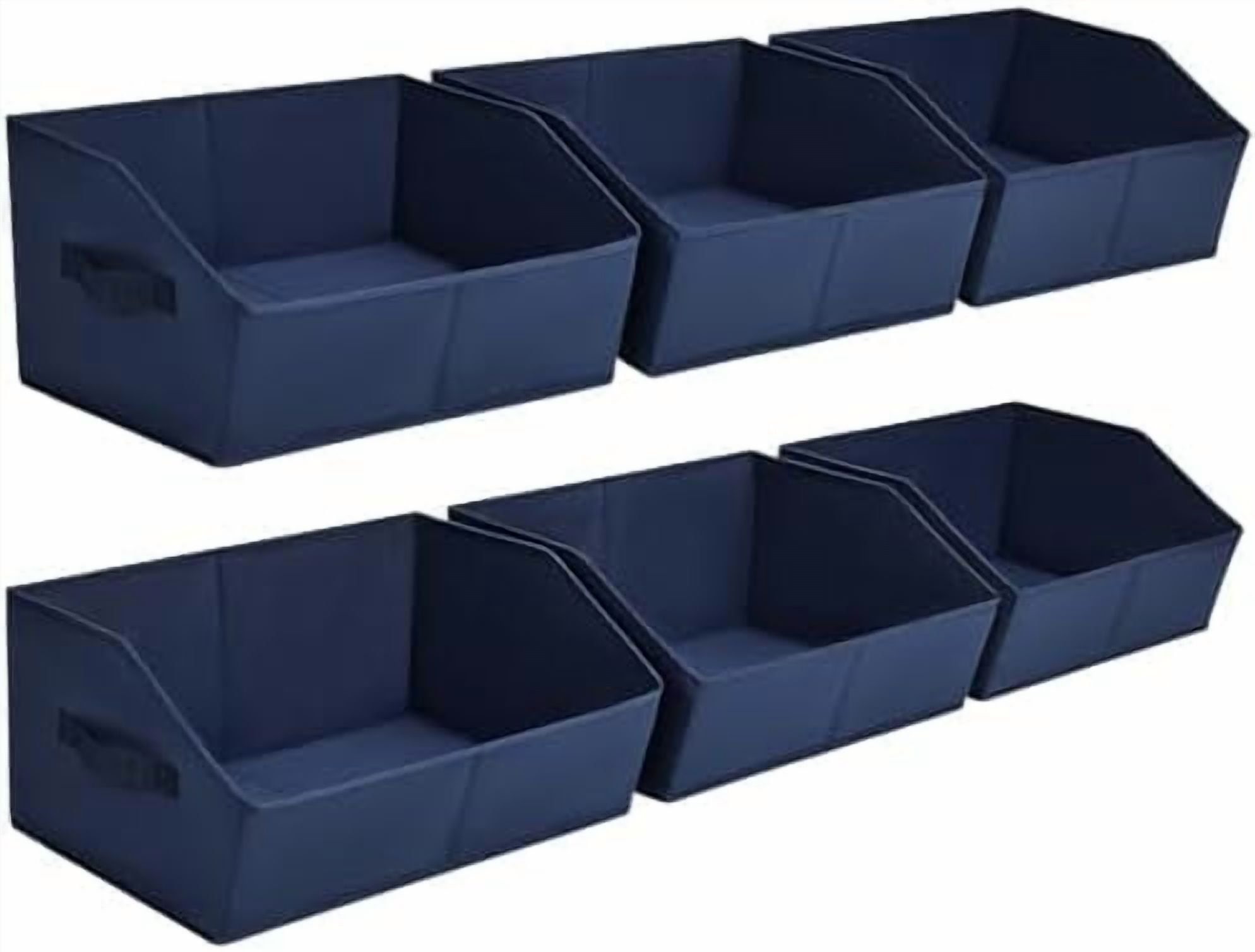 Clothes Organizers and Storage - Fabric Storage Bins with Handles ...