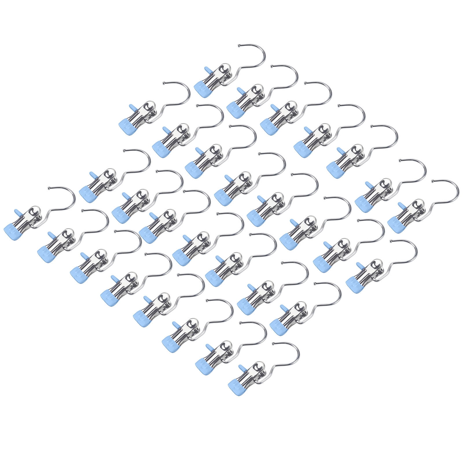 Clothes Pins 30-Pack Laundry Hook Hangers Clothes Hanger Clips for ...
