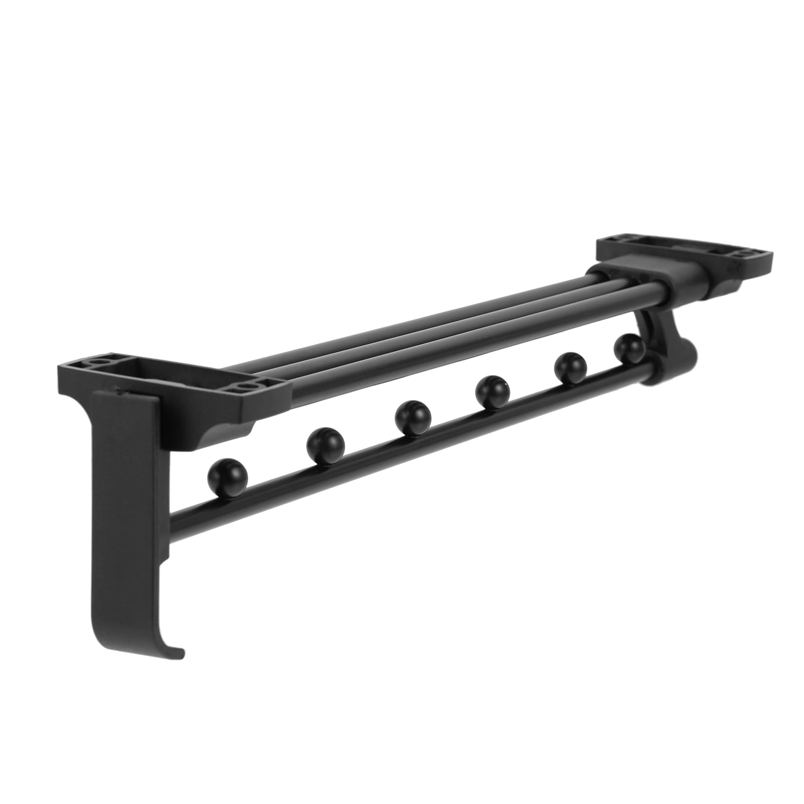 Clothes Pole of Closet Coat Hangers Retractable Rod Scarf Rack Clothes ...