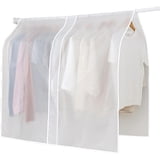 Clothes Rack Covers DustProof Frosted Rolling Clothing Rack Dust Cover ...