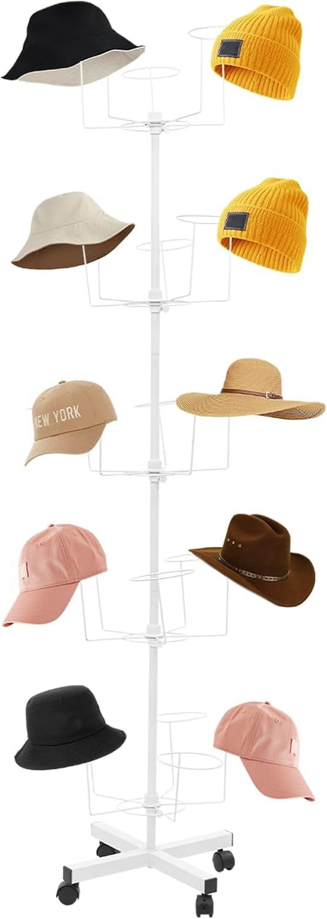 Clothes Rack | Hat Display Rack Stand | Hat Display Holder Stand with ...