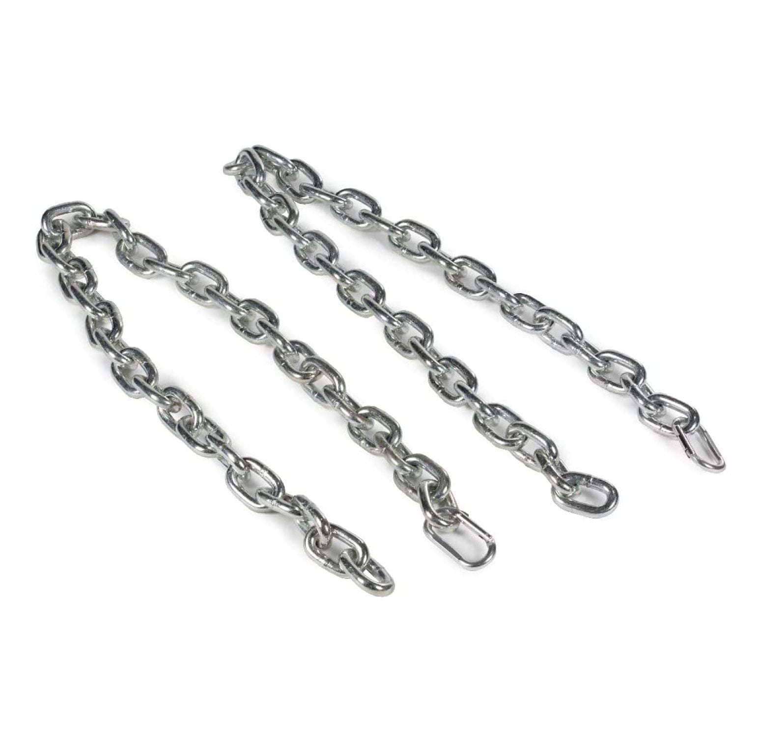 Pair of 6 Foot 5/8" Heavy Steel Chains, Weightlifting Chains for ...
