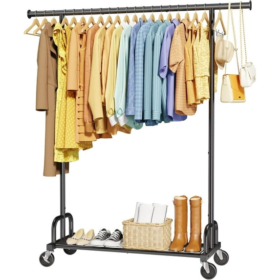 Clothes Rack - Large-Capacity Clothing Racks for Hanging Clothes with ...