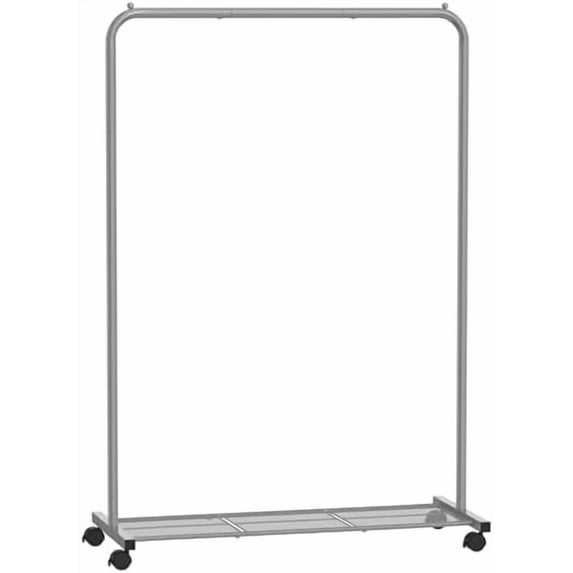 Clothes Rack with Wheels, Clothing Rack for Hanging Clothes, 25.4 mm ...