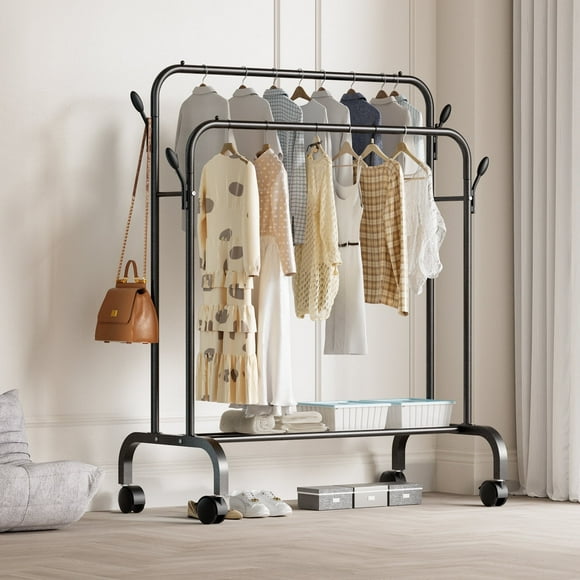 Double Garment Racks