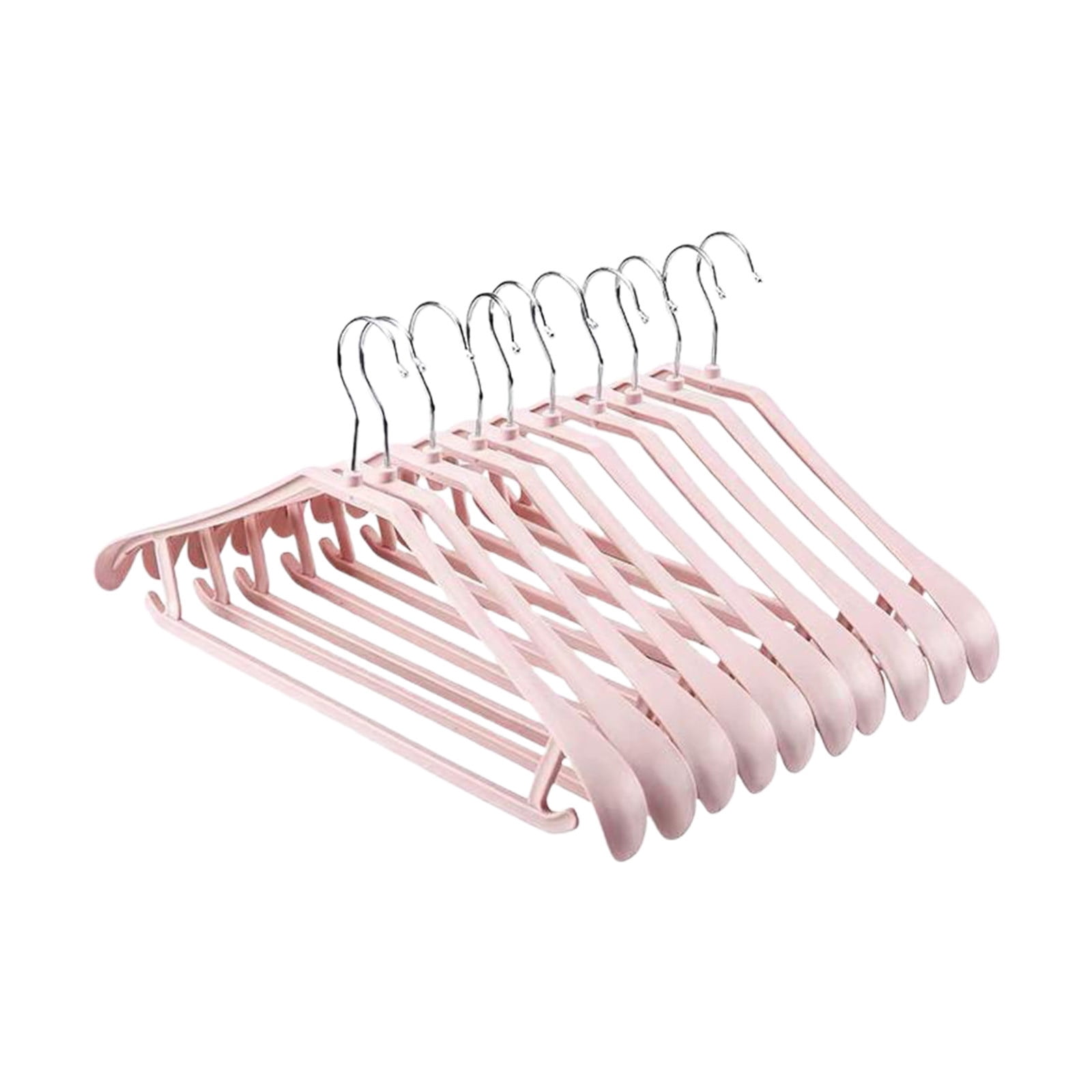 Clothes Racks 10 Pack, Usavan Space Saving Non-Slip Hanging Racks ...