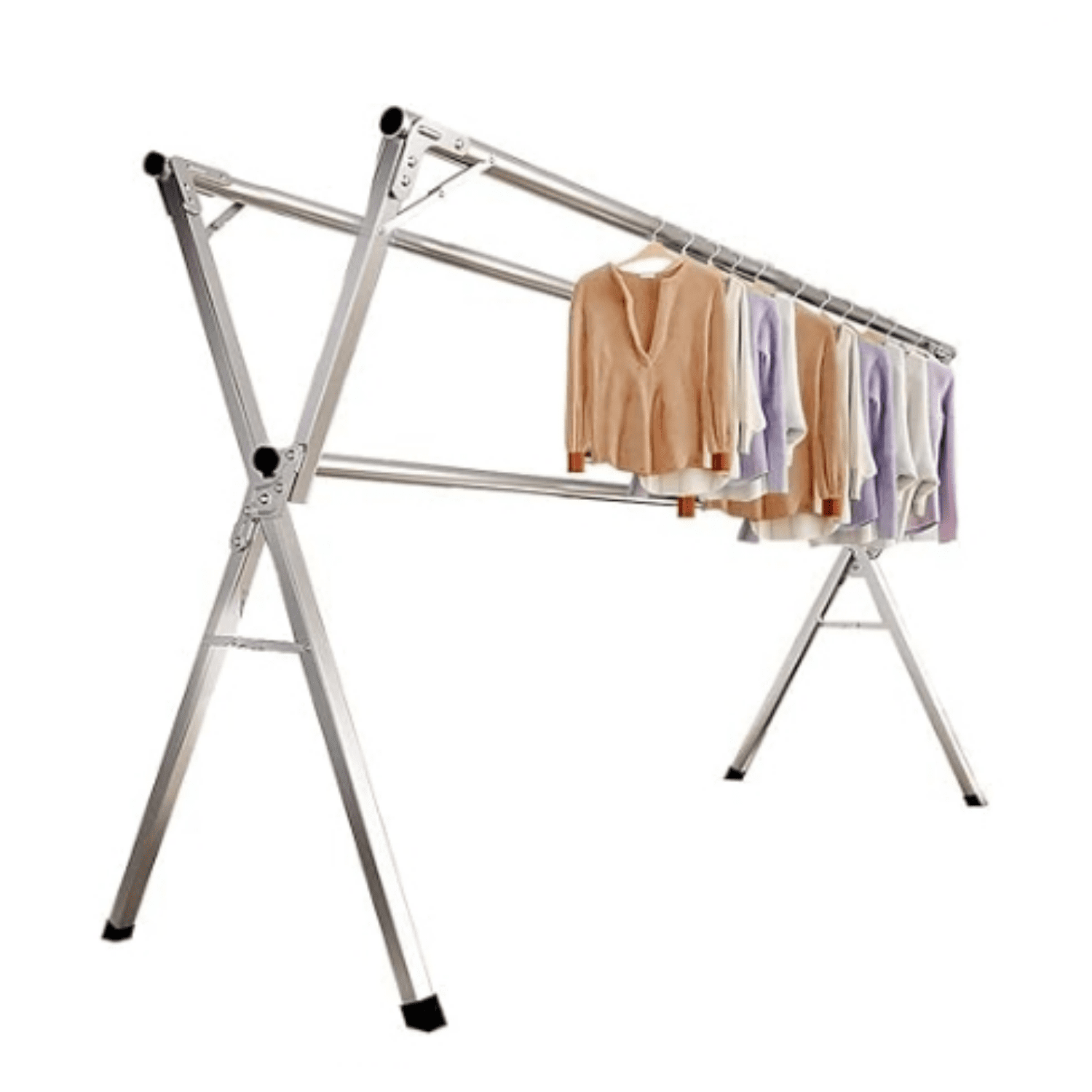 Clothes Racks for Hanging Clothes,94.5 inch Clothes Drying Rack for ...