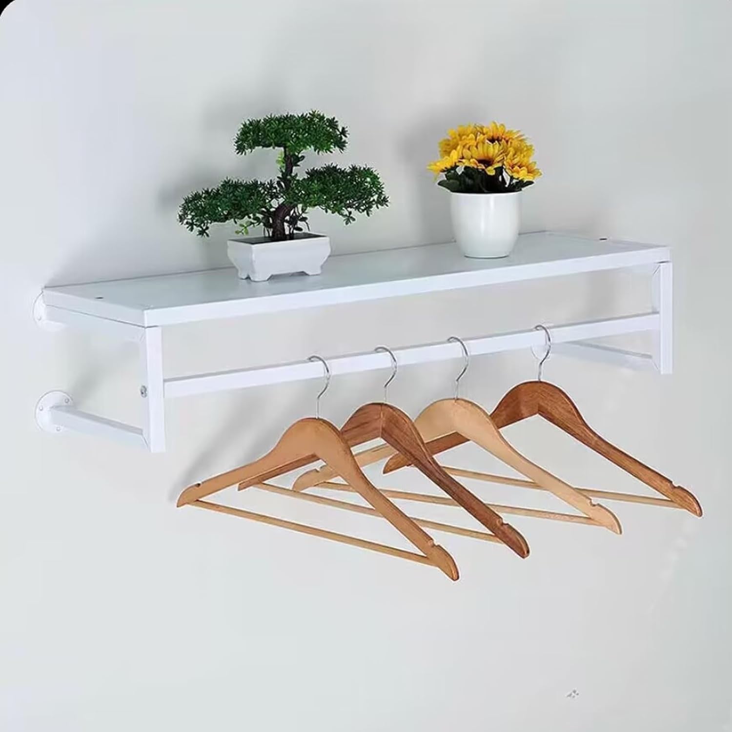 Clothes Racks - Wall Mounted Clothing Display Rack,Garment Rack, Iron ...