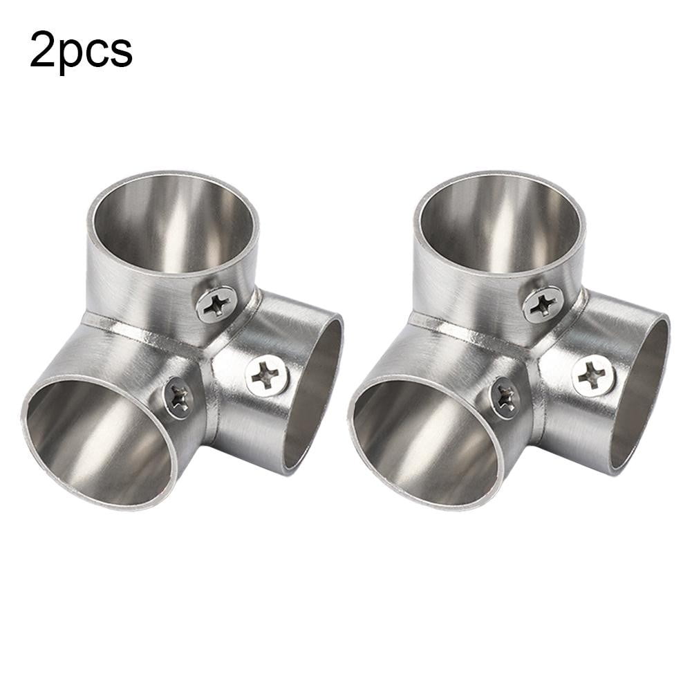 Clothes Rail Flange Connector,Stainless Steel Pipe Connector Shelves ...