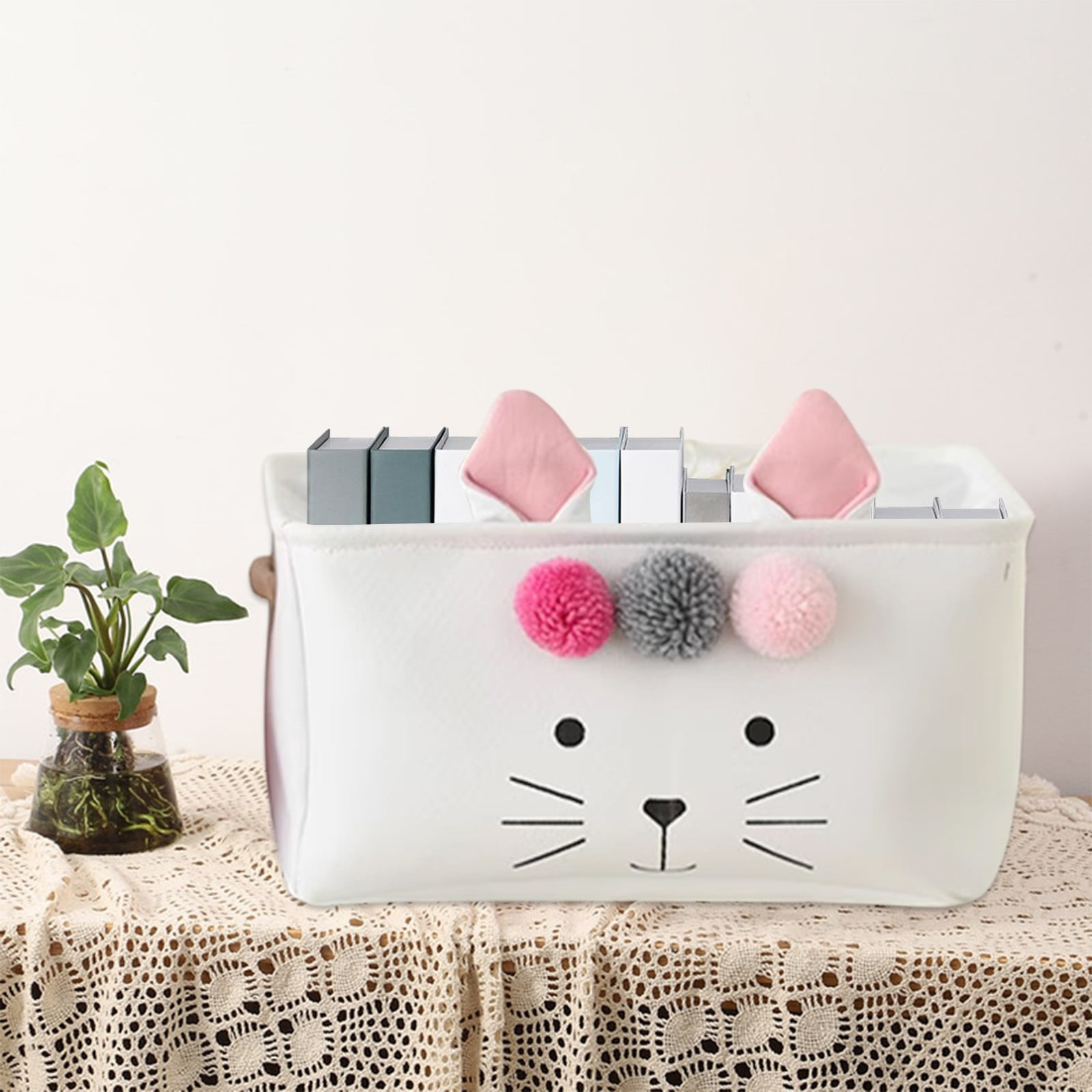 Clothes Storage Bag Wardrobe Classified, Portable Fabric Box for Toys ...