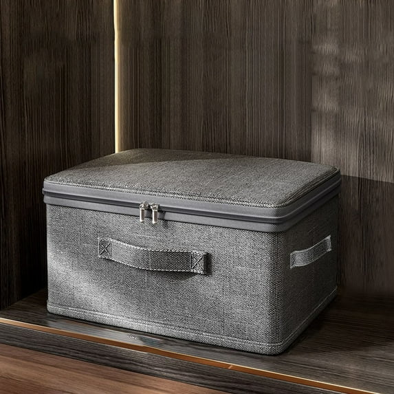 Clothes Storage Bins with Lids, Thickened Large Capacity Quilt Storage ...