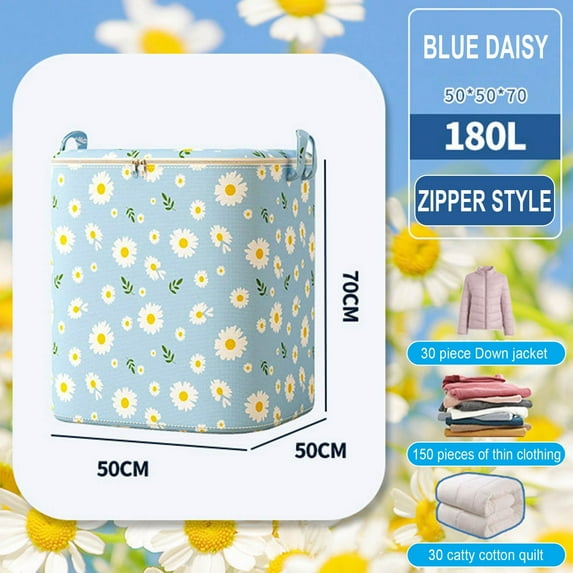 Clothes Storage Box, Bedroom Dirty Clothes Sorting Box, Woven Fabric ...