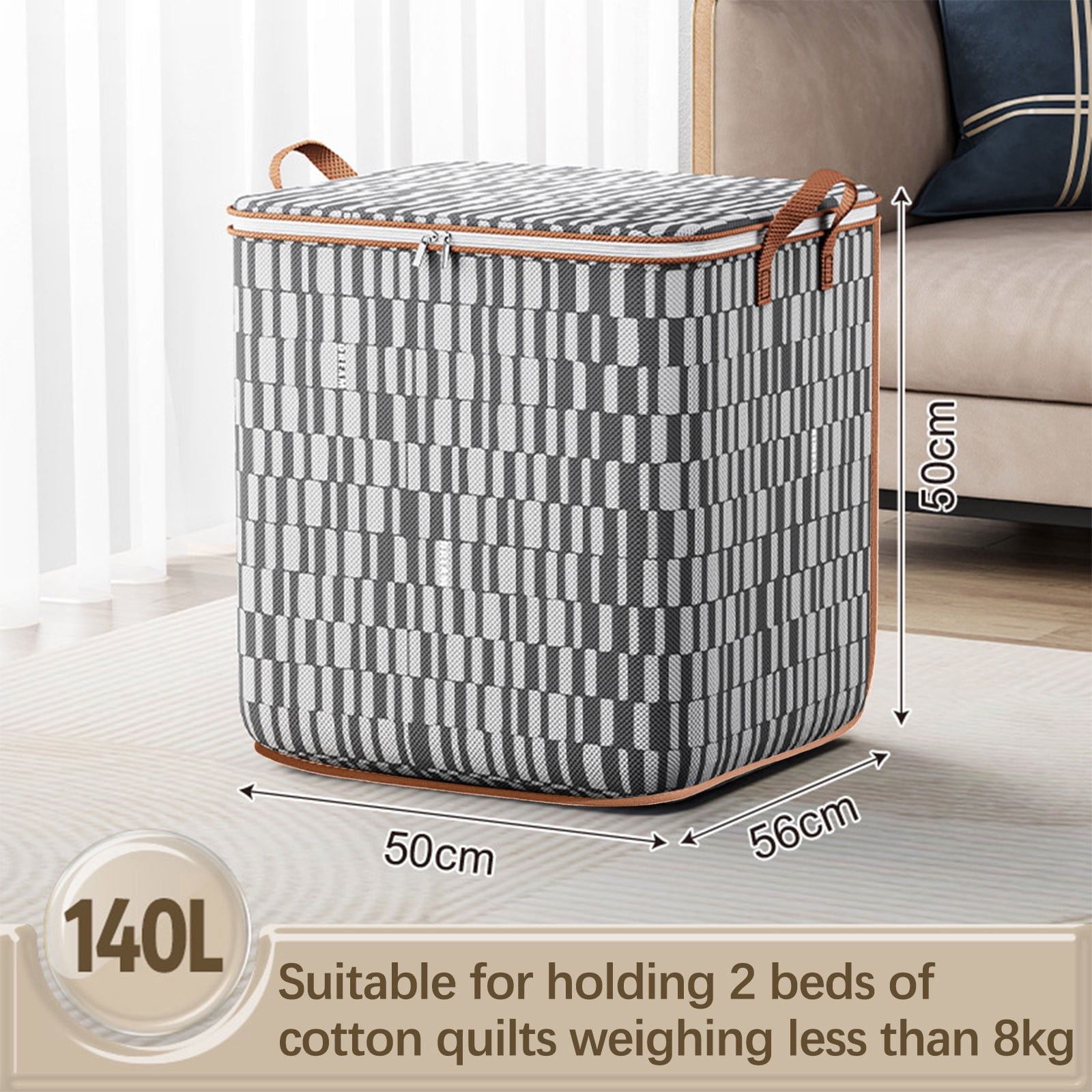 Clothes Storage, Foldable Large Blanket Clothes Organization and ...