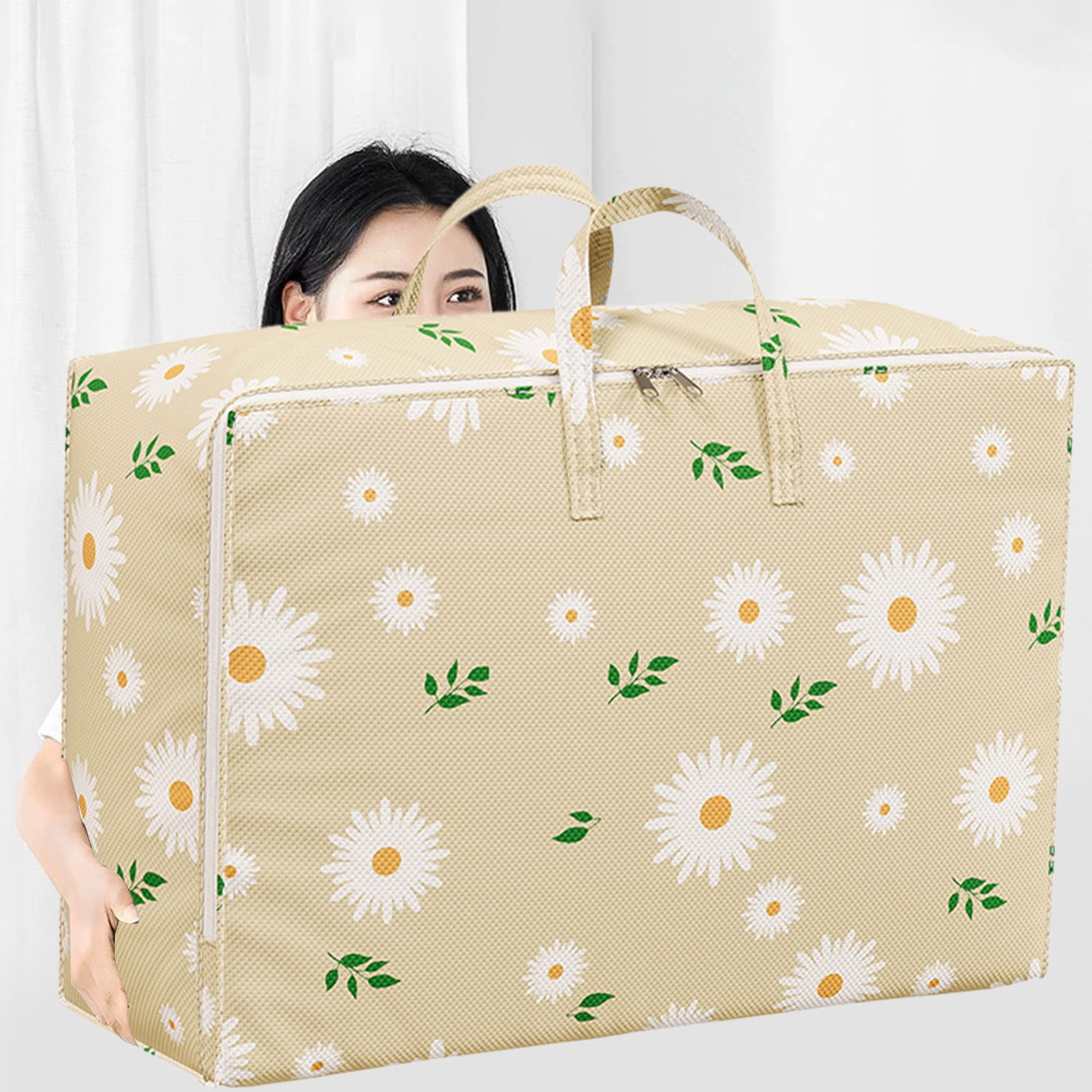 Clothes Storage, Foldable Thick Fabric Blanket Storage Bags, Storage ...