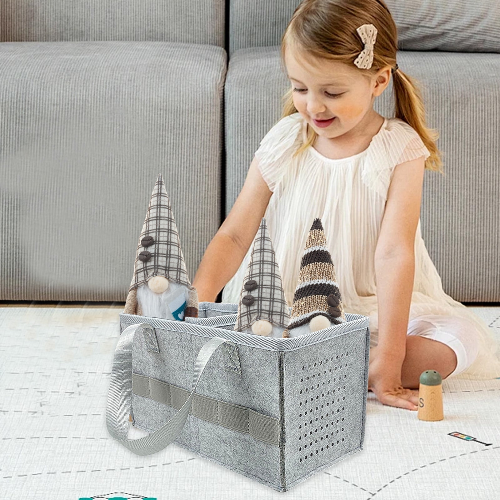 Clothes Storage, Foldable Thick Fabric Blanket Storage Bags, Storage ...