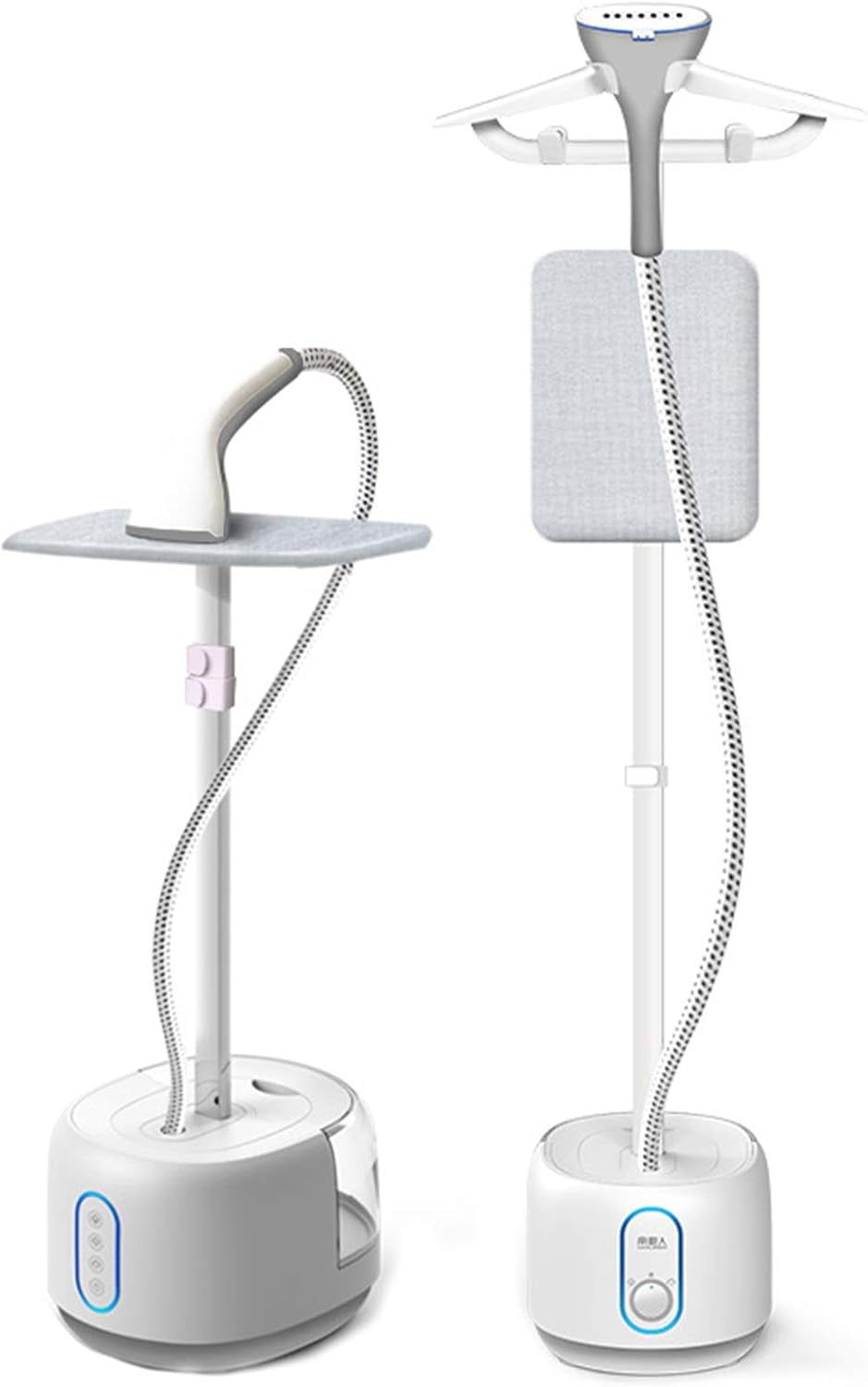 Clothes Vertical Garment Steamer Double Pole 2000W Quick Steam ...