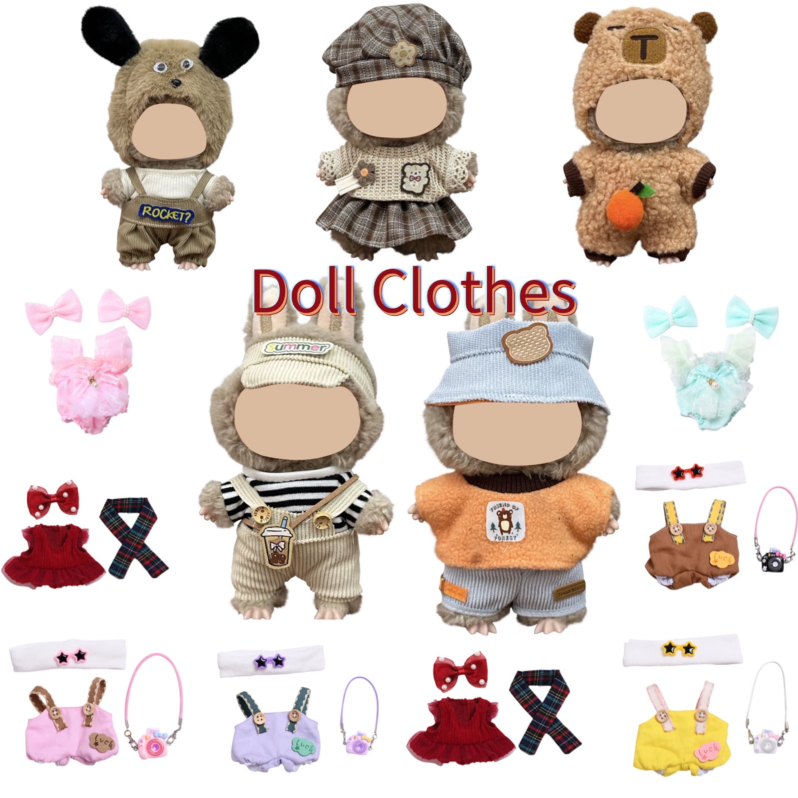 Clothes for Labubu - Exquisite Labubu Accessories, Labubu Clothes Set ...