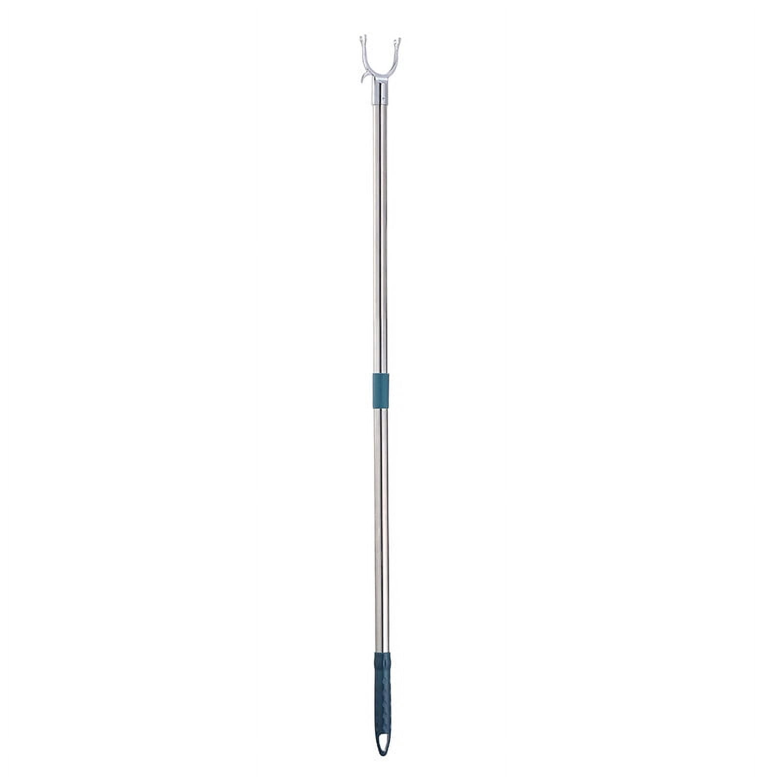 HOMEMAXS Clothesline Pole Long Reach Pole Closet Pole Balcony Clothing ...