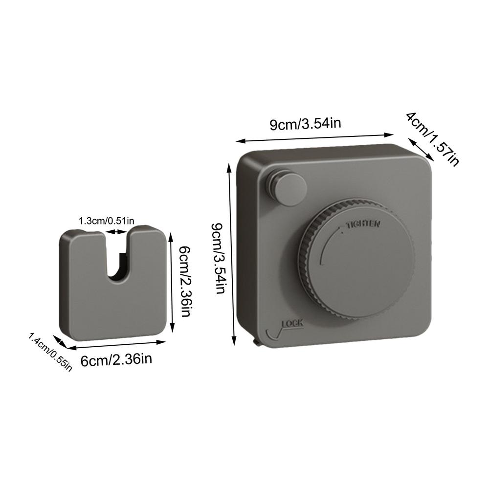 Clothesline wall mounted retractable clothesline clothes drying laundry ...