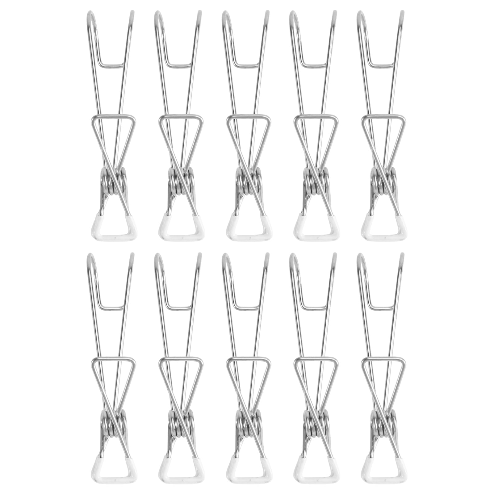 STRANDCHIC Multipurpose 10Pcs Stainless Steel Clips Heavy Duty for ...