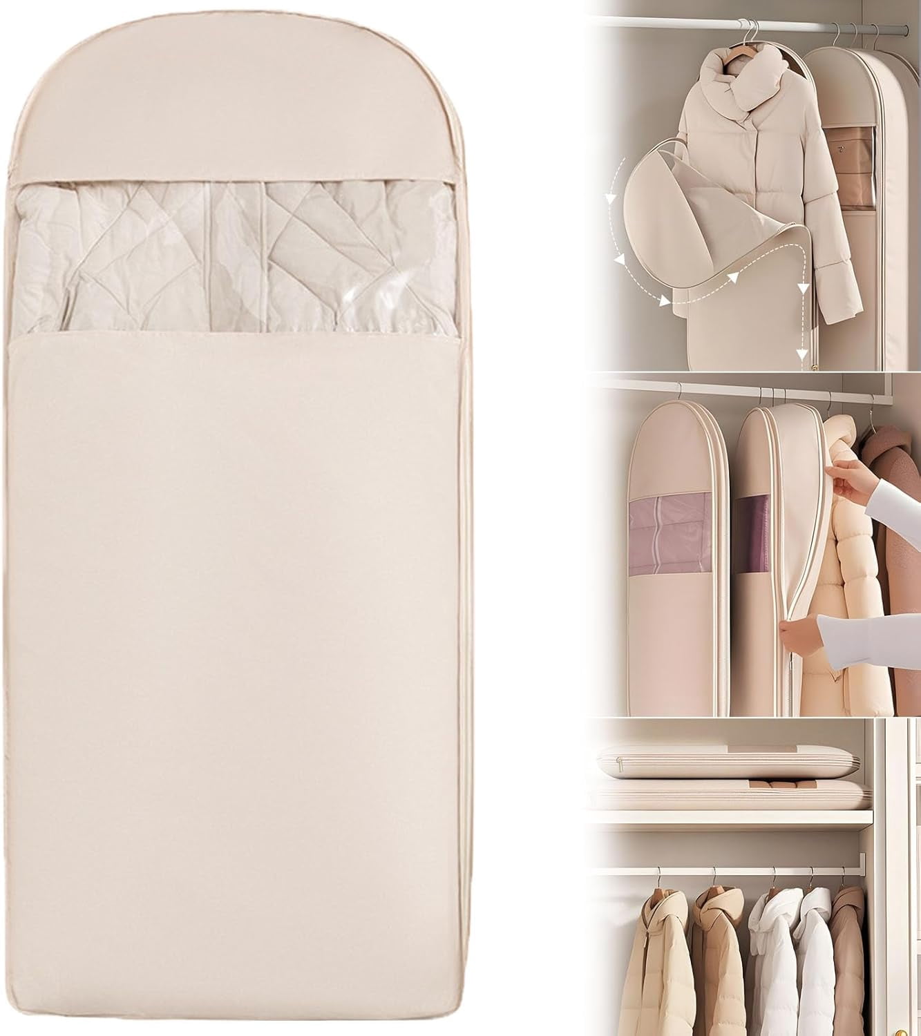 Clothing Compression Dustproof Bag, Side Opening & Dustproof Design ...