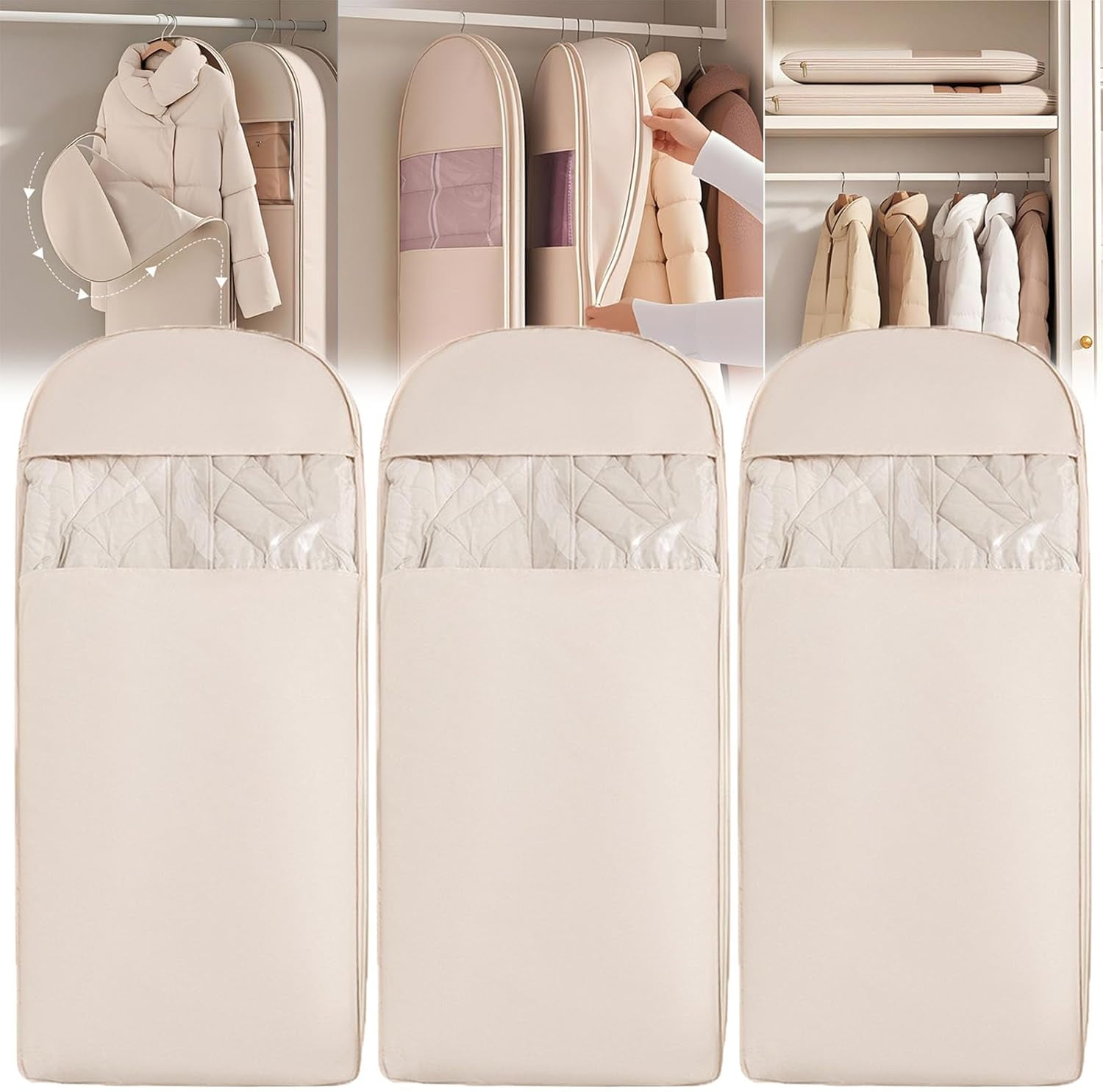 Clothing Compression Dustproof Bag, Side Opening & Dustproof Design ...