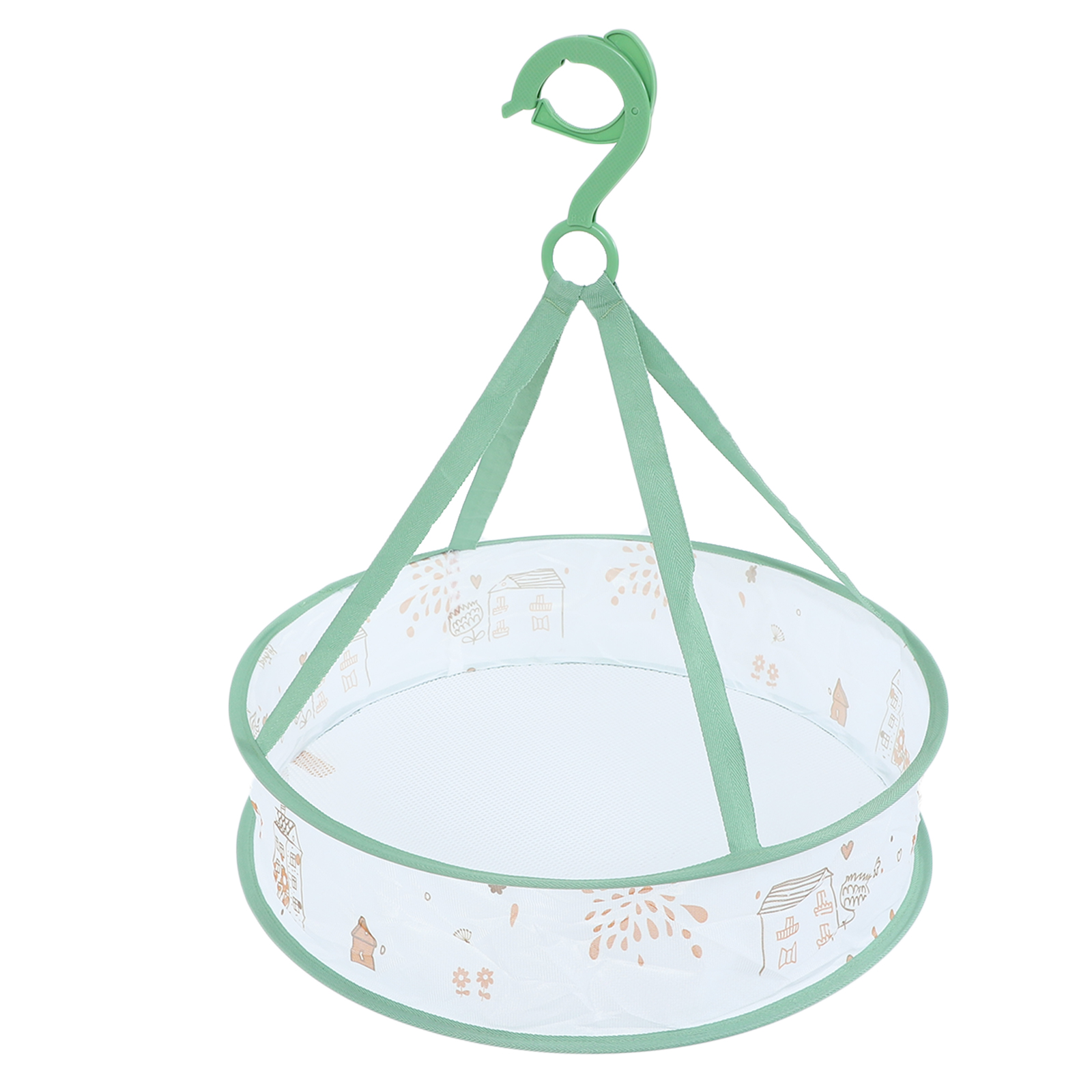 Clothing Drying Hanging Basket 1pc Clothes Dry Hanger Basket Foldable ...