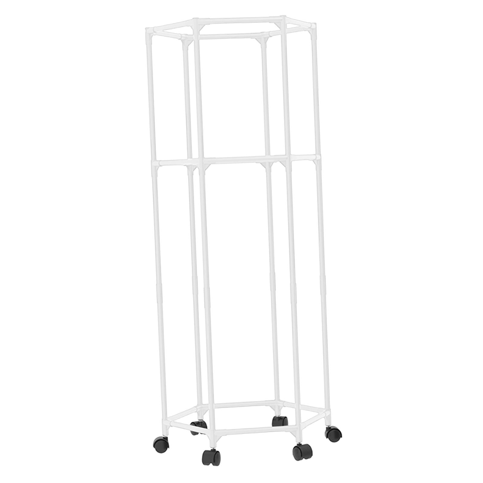 Clothing Drying Rack Rotating Wheel Clothes Rack Garment Display Rack ...