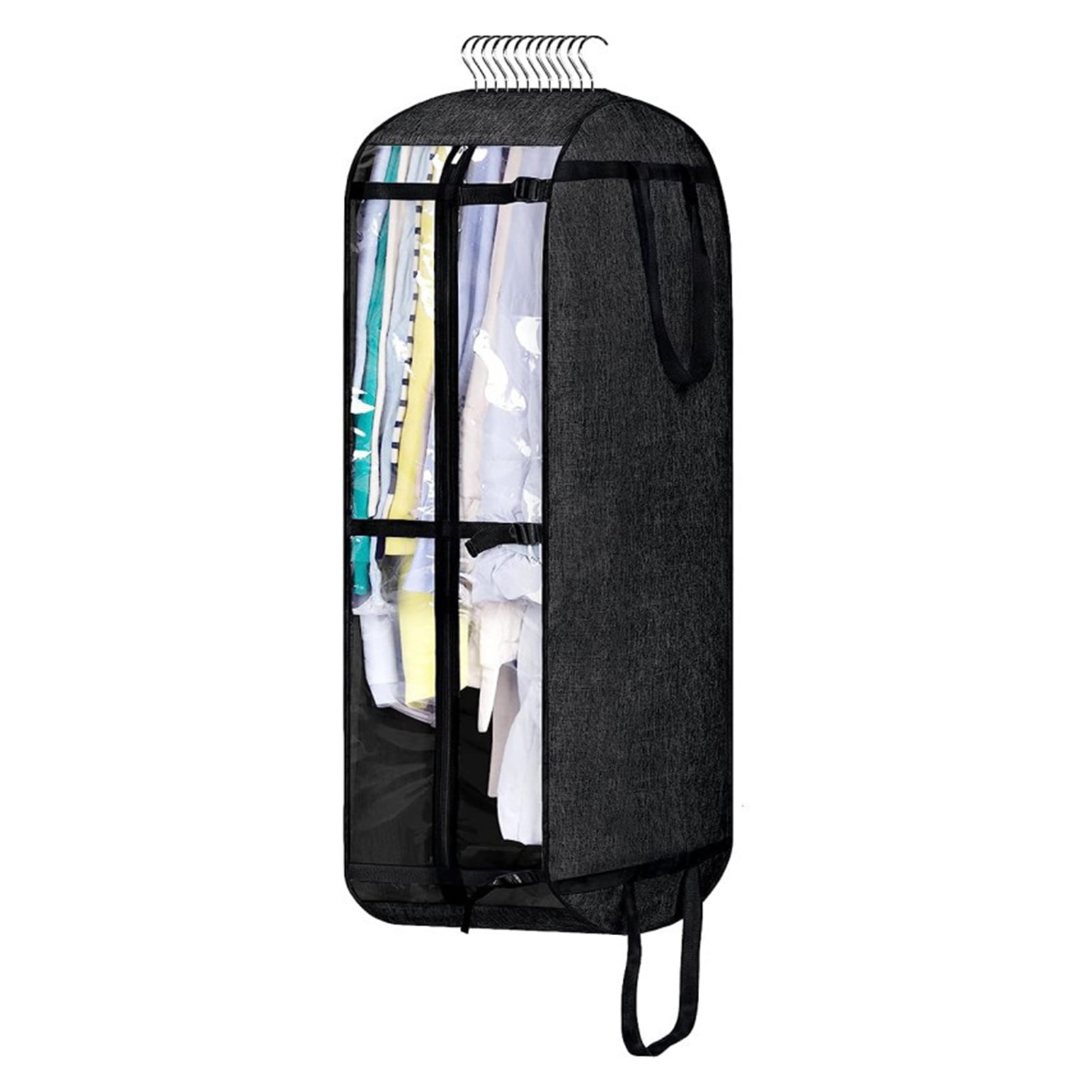 Clothing Dust Cover Large Capacity Adjustable Width Foldable Wardrobe ...